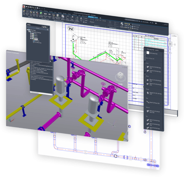 Historia de éxito con Plant 3D incluido en AutoCAD | Datech